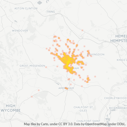 Chesham’s Pedestrianised high street and ring road - Chesham, | Chesham