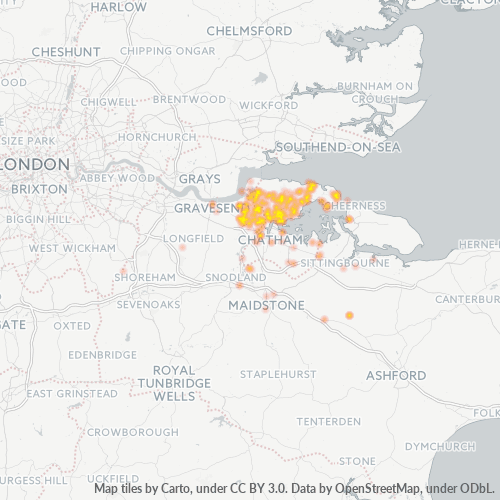 Amazon Rochester Medway LCY8 | Rochester, Kent